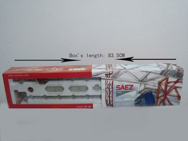 Модель башенного крана ROS 80100 SAEZ SL-55 (1:87) Детализированная ...