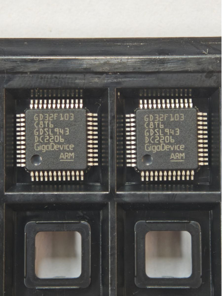 10шт GD32F103C8T6 LQFP48 32разрядного микроконтроллера Cortex-M3 ...