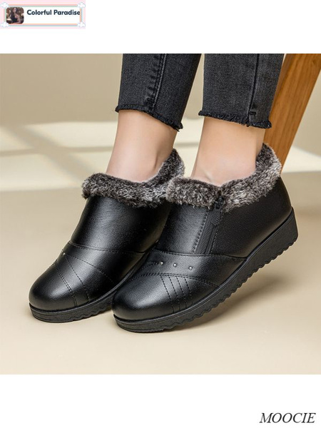 Сапоги Женский MOOCIE полусапоги, размер 35 ежевичный Зима Китай Цепочка Молния купить c ...