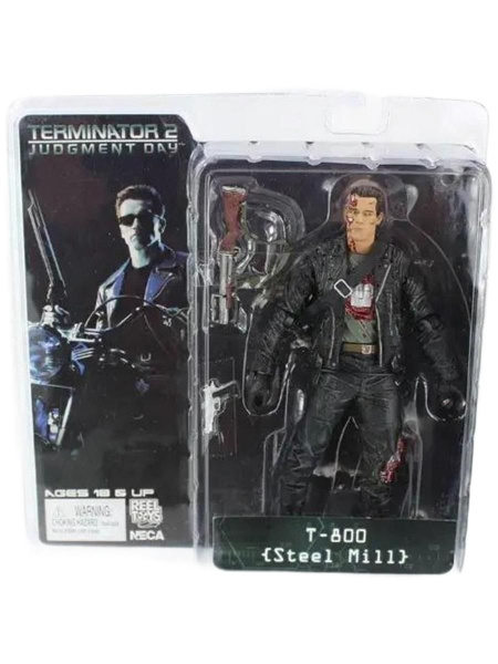 Фигурка Терминатор 2 - Pescadero Escape Terminator Т-800 (18см) Шварц ...