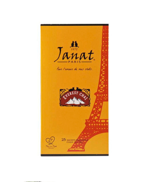 Чай Janat Paris Everest Chai 50 г - 25 пакетиков купить на OZON по ...
