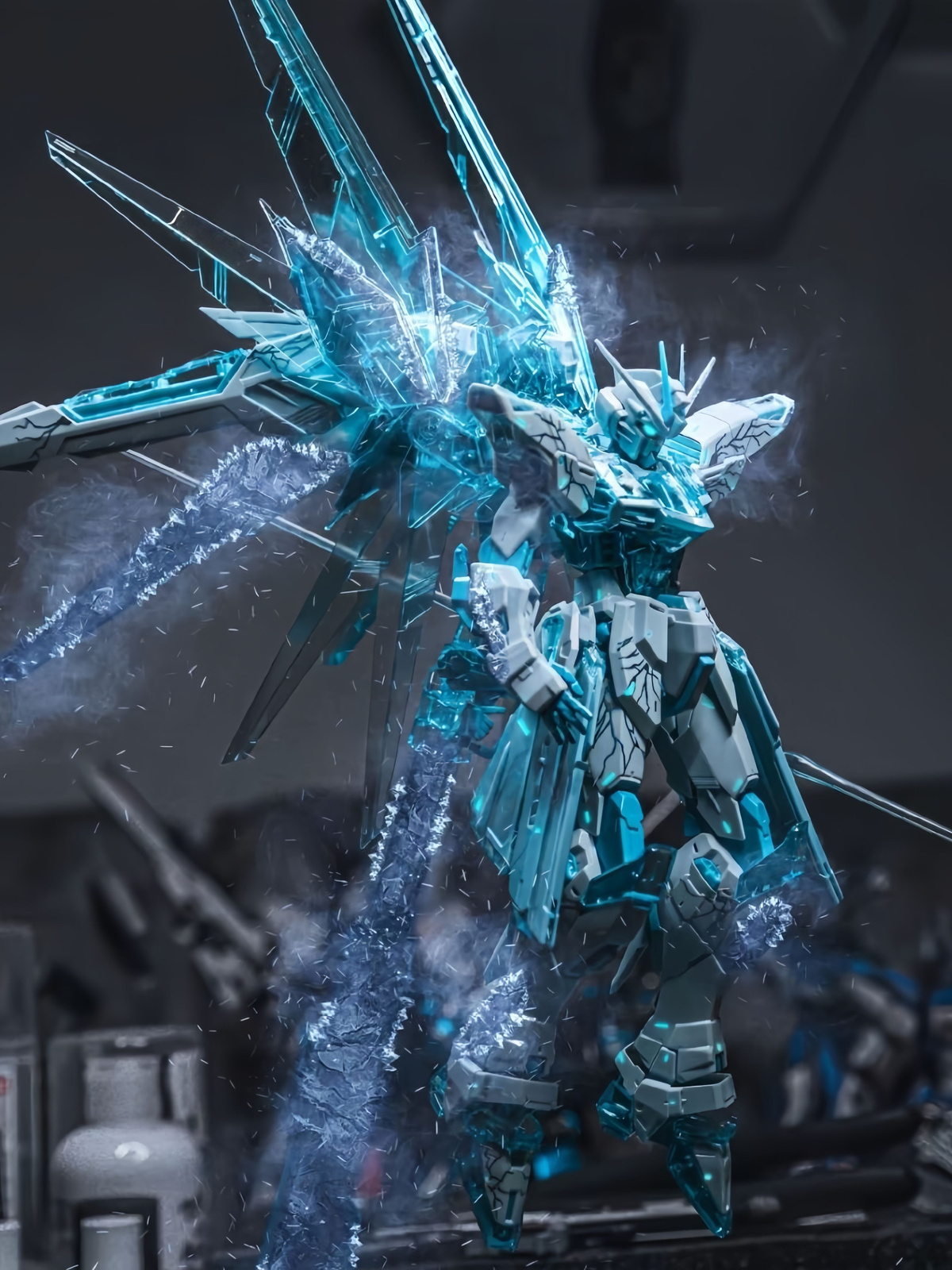DABAN Gundam 6650 MG 1/100 Freedom 2.0 Версия Ice Blue (Ледяной синий ...