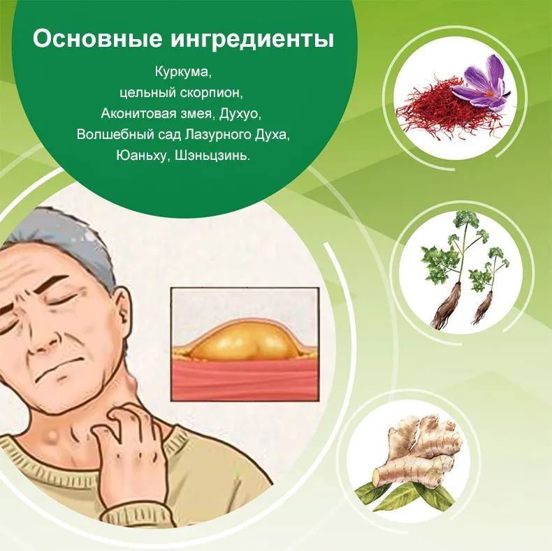Мазь от липомы Липома удаляет крем лимфаденита китайская травяная ...