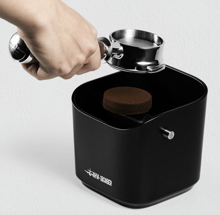 Нок-бокс для кофе MHW-3BOMBER Square Knock Box / 1.2 л / черный купить ...