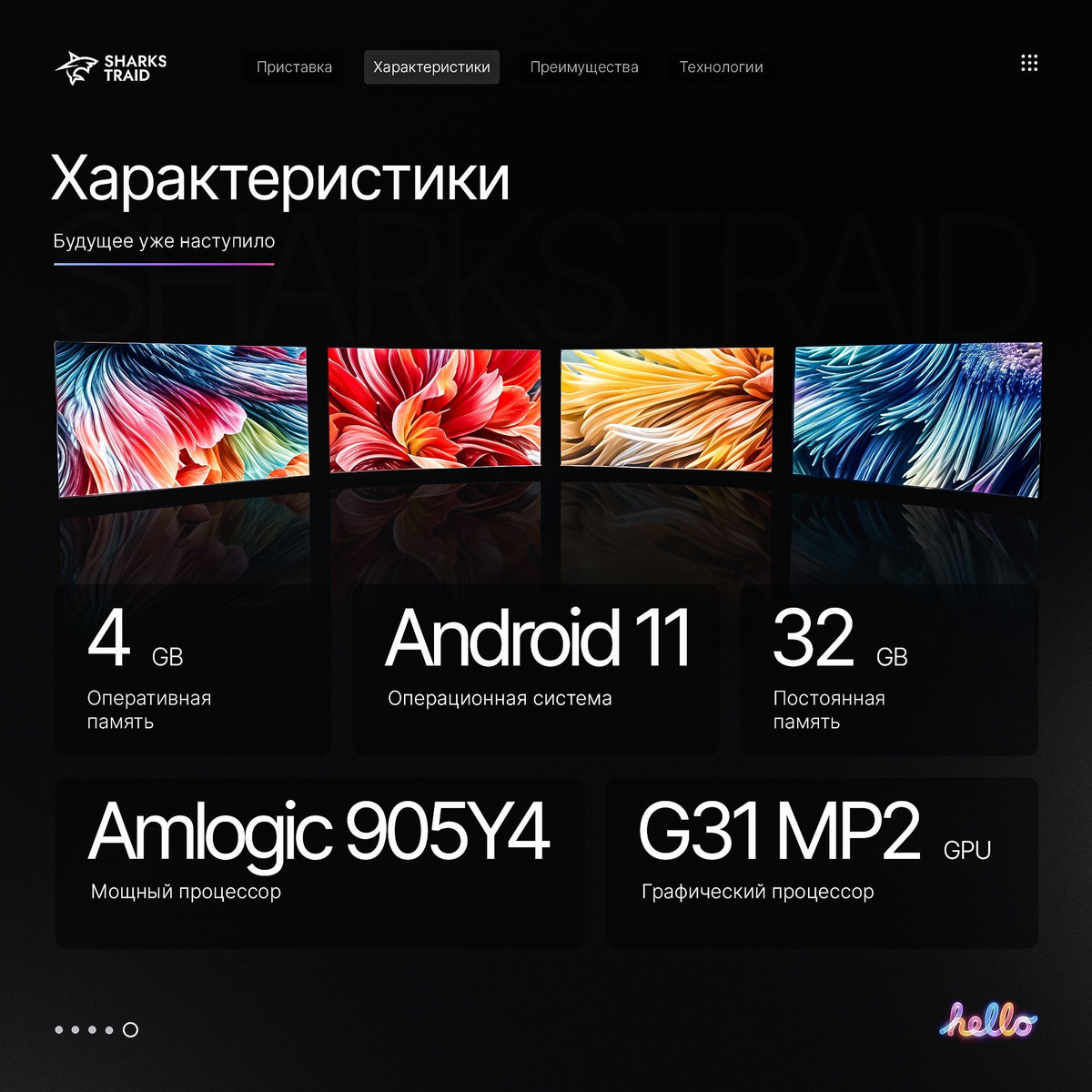 Медиаплеер SharksTraid Stick, USB, HDMI, черный, Android купить c доставкой на OZON по низкой ...