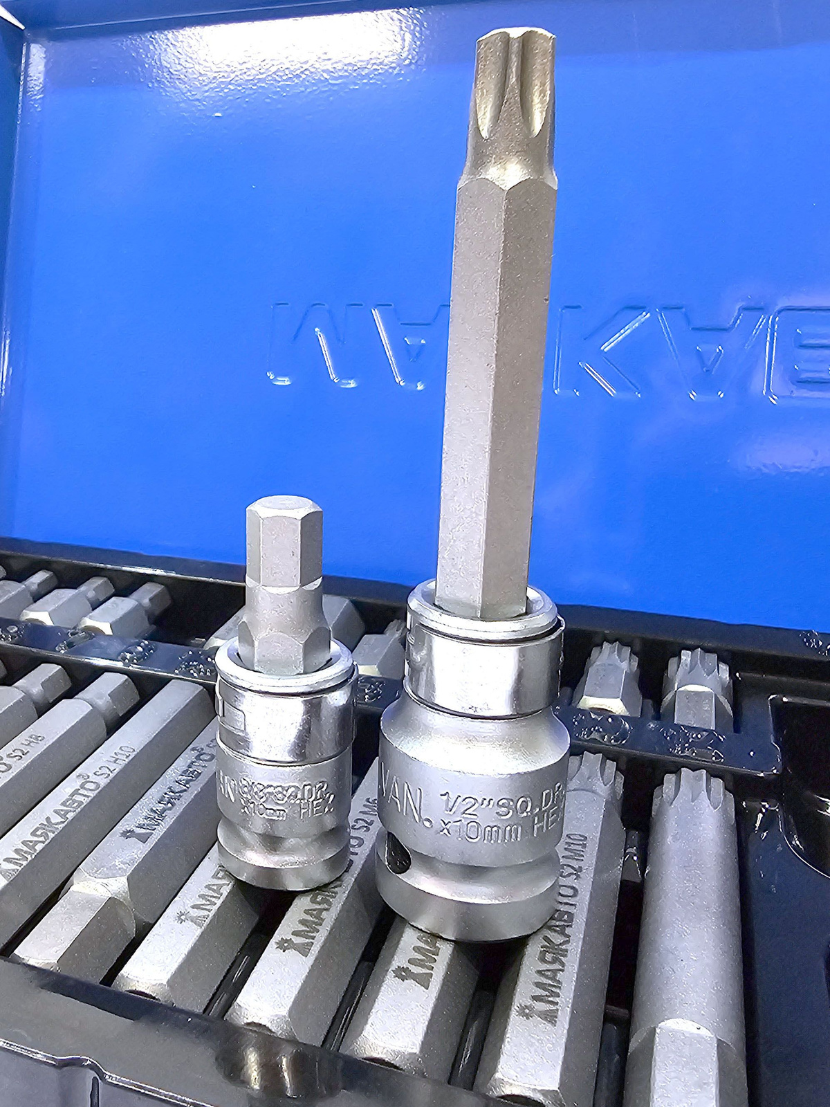 Набор Бит / Вставок SPLINE, TORX, HEX 40 предметов, 4401м, МАЯКАВТО ...