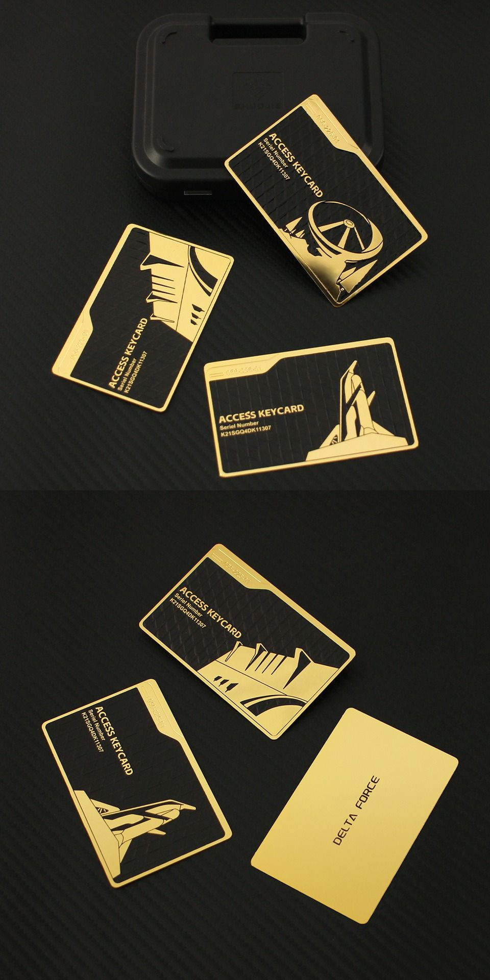 Металлическая карта доступа Delta Force ACCESS KEYCARD с гравировкой, подарочная коробка купить ...