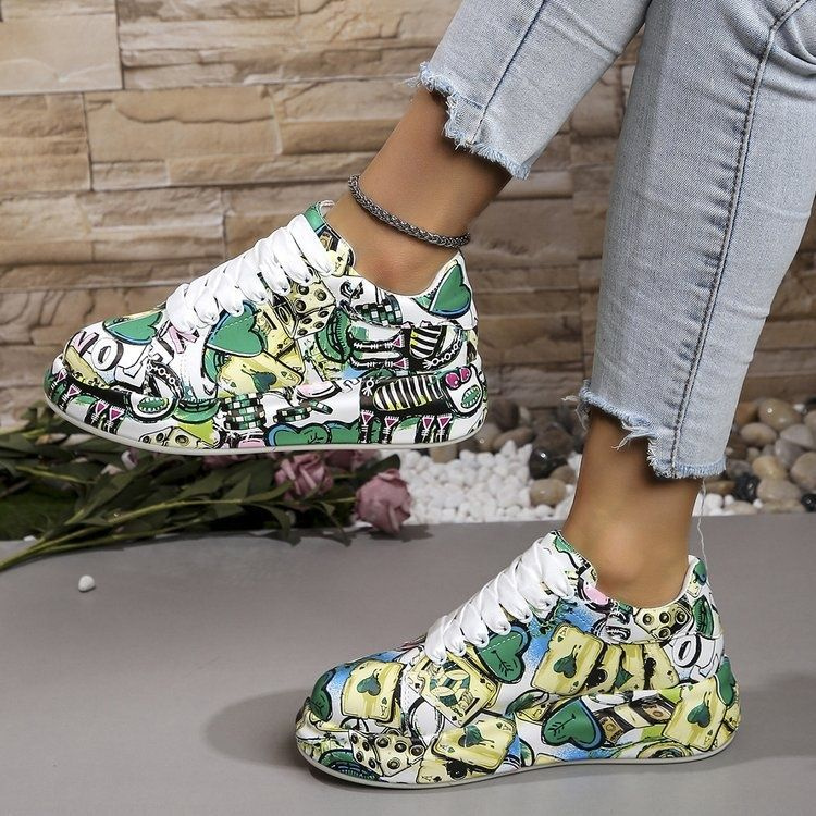 Ботинки Женский зеленый, размер 42 На любой сезон R (средняя) Шнурки ...