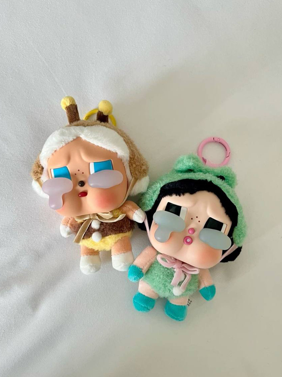 Игрушка брелок The monsters Labubu Crying Again? Cry baby, лабубу ...