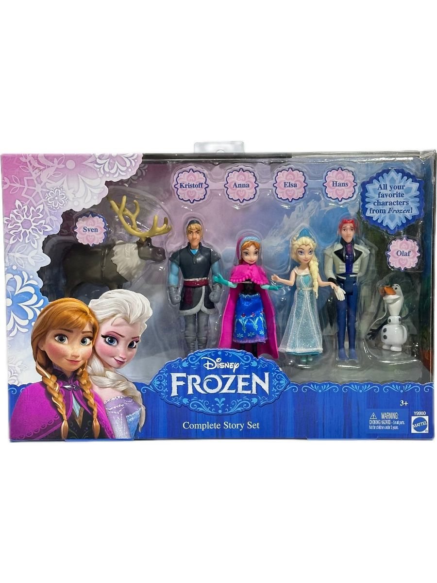 Набор кукол Disney Frozen Figure Play Set купить на OZON по низкой цене ...