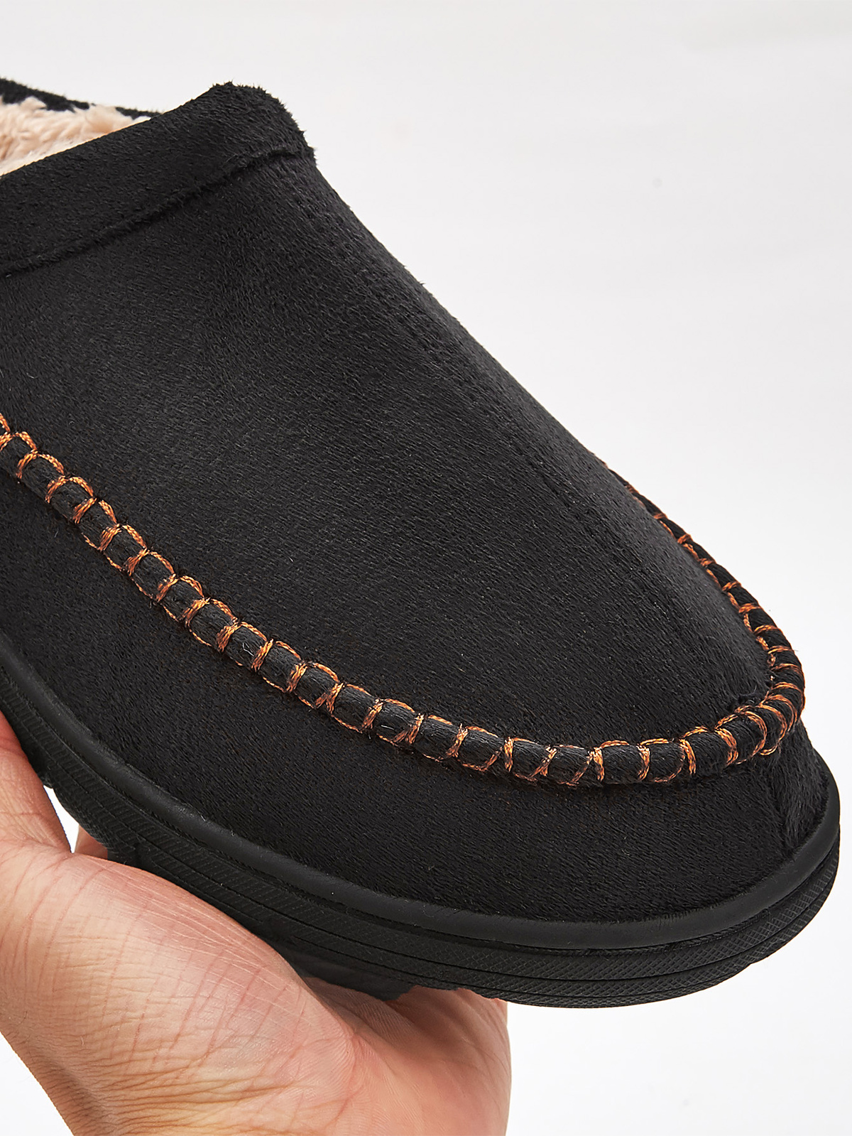 Тапочки Мужской, размер 41, 42 3 черный Бахрома Китай Зима купить c доставкой на OZON по низкой ...