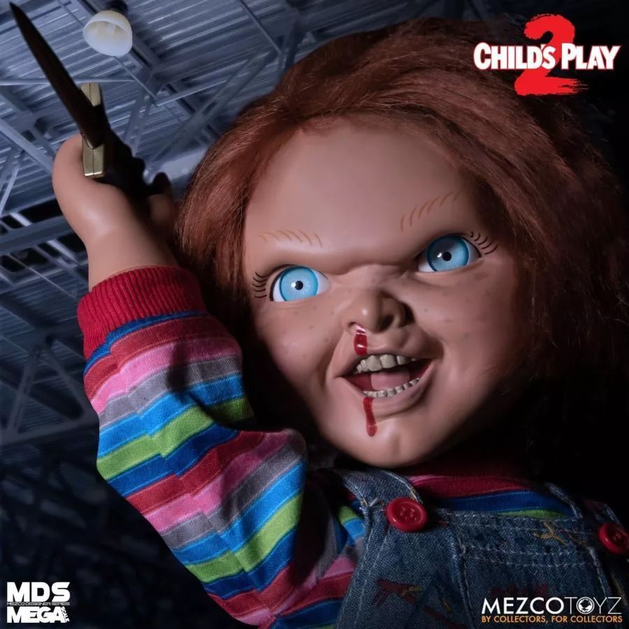Детская 15-дюймовая интерактивная кукла Чаки Mezco Chucky Child's Play ...