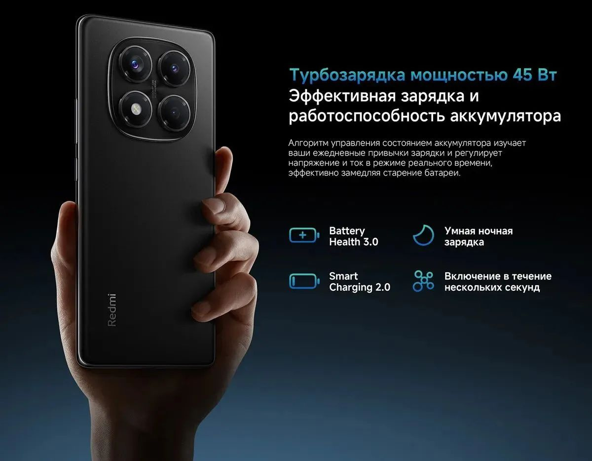 Смартфон Note 14 Pro 256 ГБ 12 ГБ Черный 6.67 OLED/AMOLED 8/256 купить ...
