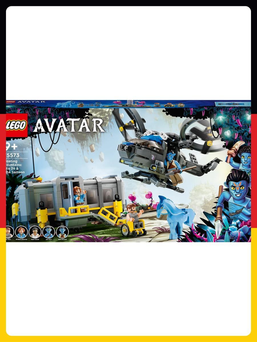 Конструктор пластиковый LEGO Avatar 75573 Парящие горы: Участок 26 и ...