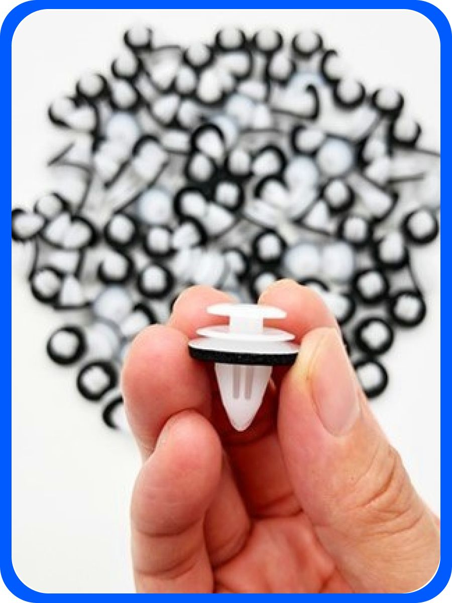 Клипса крепежная автомобильная 14.5 LRY, 30 шт. купить c доставкой на ...