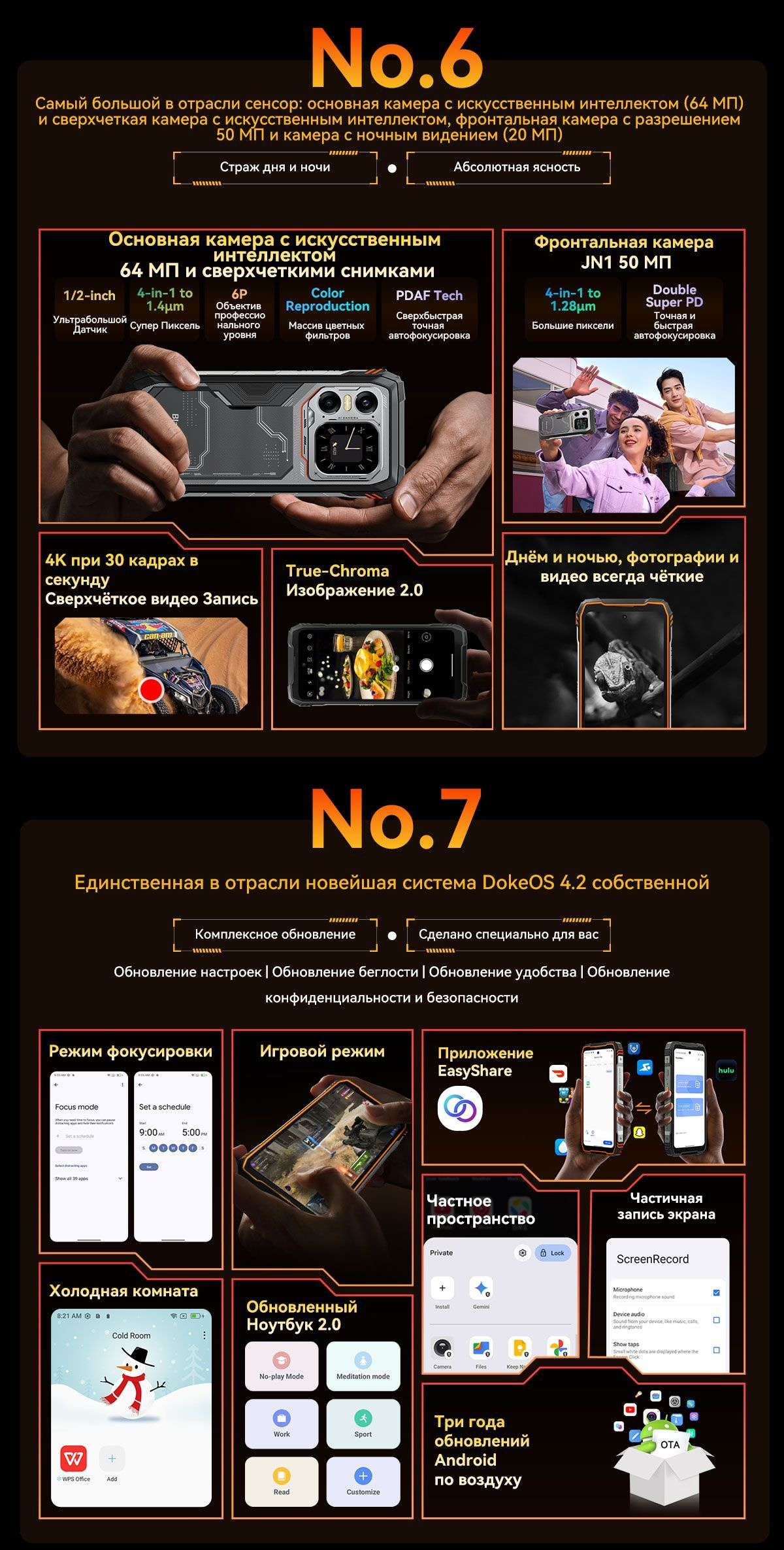 Смартфон Blackview XPLORE 1 512 ГБ 16 ГБ Серый 6.78 IPS XPLORE 1 купить ...