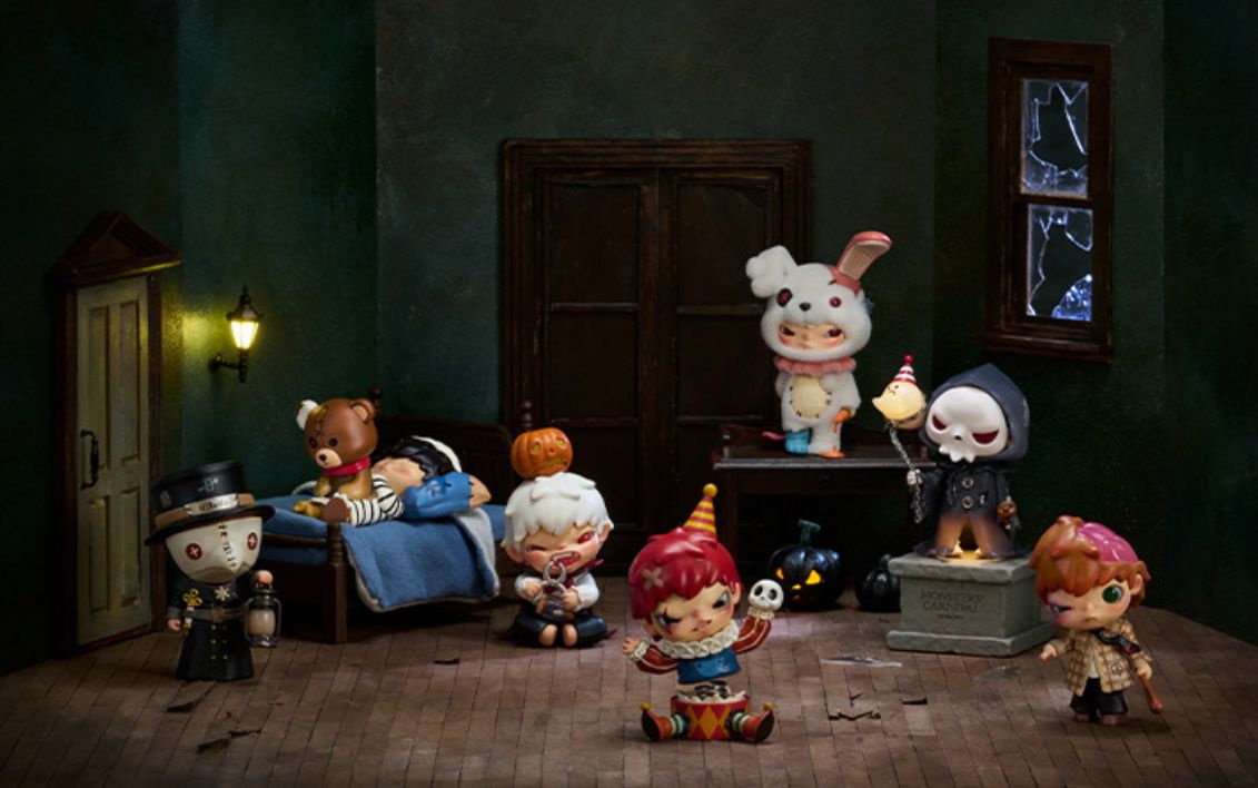 100% оригинал, POP MART - Коллекция Hirono Monsters' Carnival серия ...