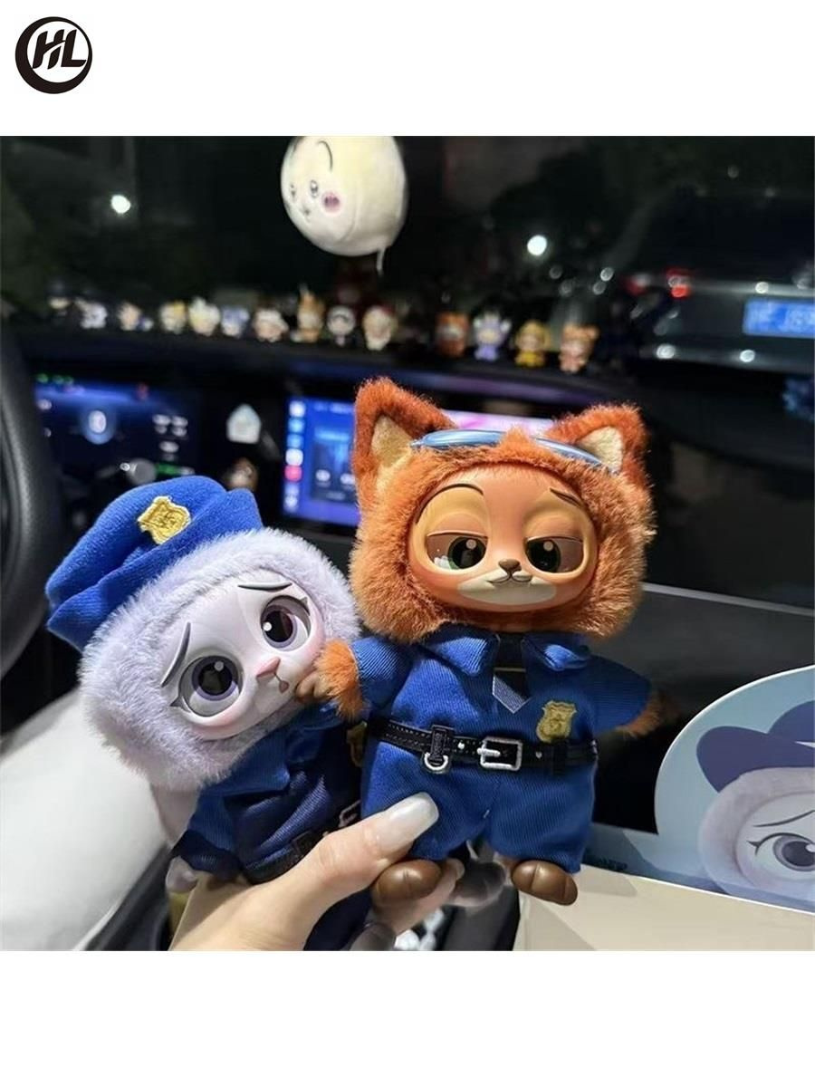 Коллекционная фигурка Слепая коробка MINISO Zootopia Vinyl Plush Figure ...