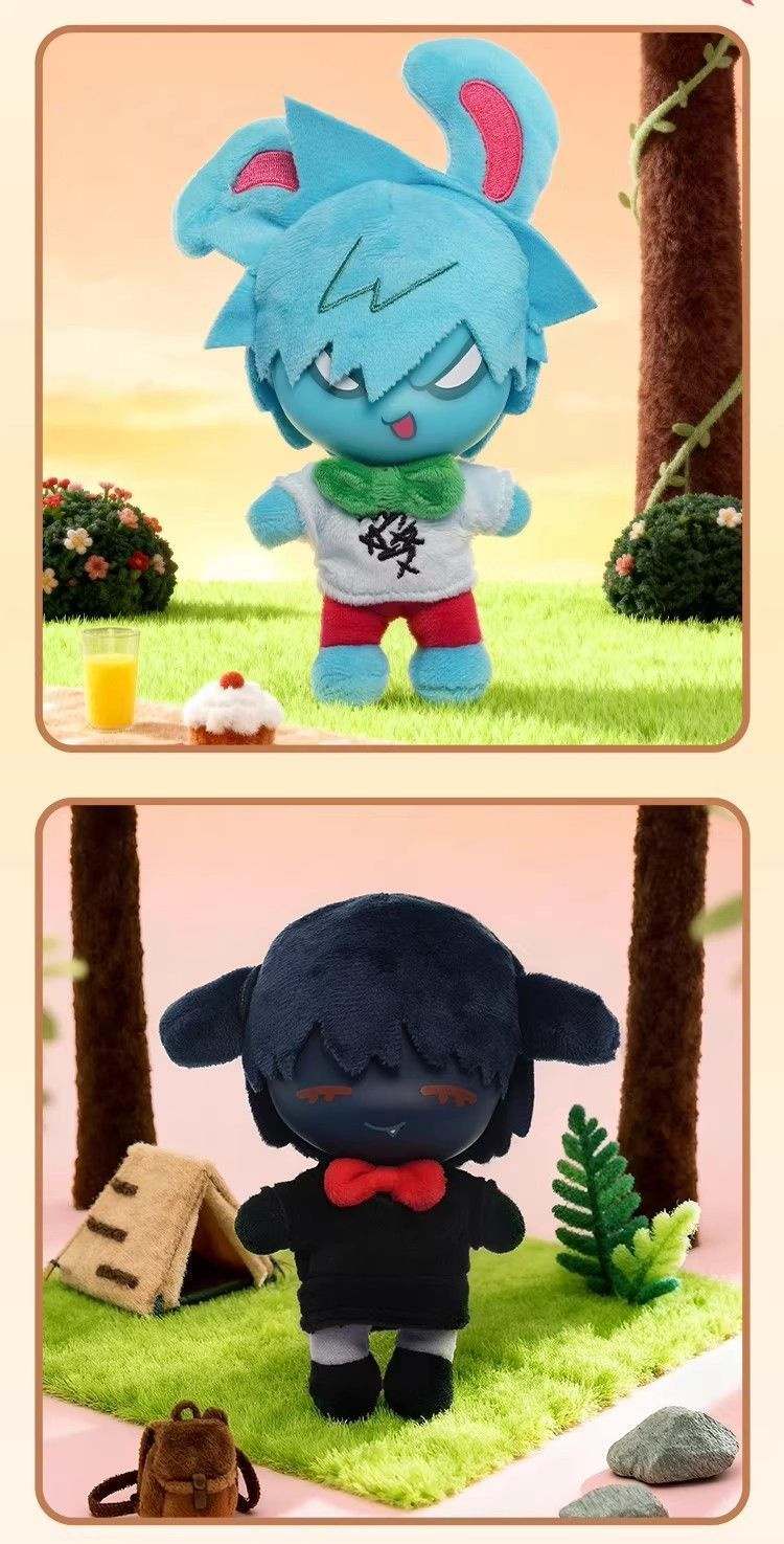 IVAN-NEW ALIEN STAGE Брелок Plush / Rabbit Series Vinyl Wool Blind Box ...