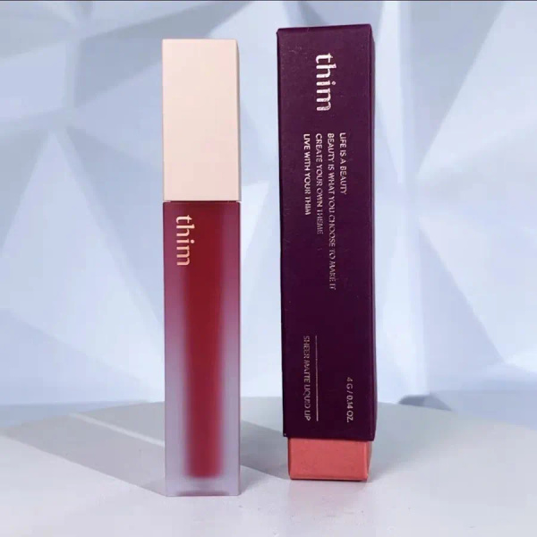 THIM Жидкая матовая помада для губ Sheer Matte Liquid Lip купить на ...