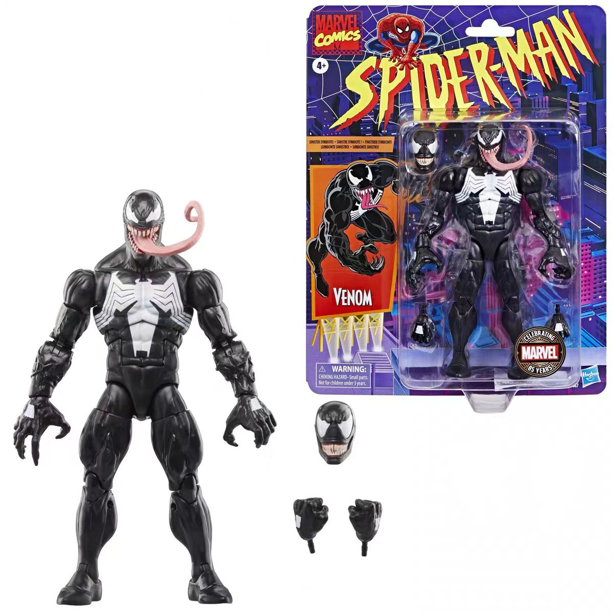 Фигурки Hasbro 6-дюймовая подвижная кукла Marvel Legends Spider-Man ...