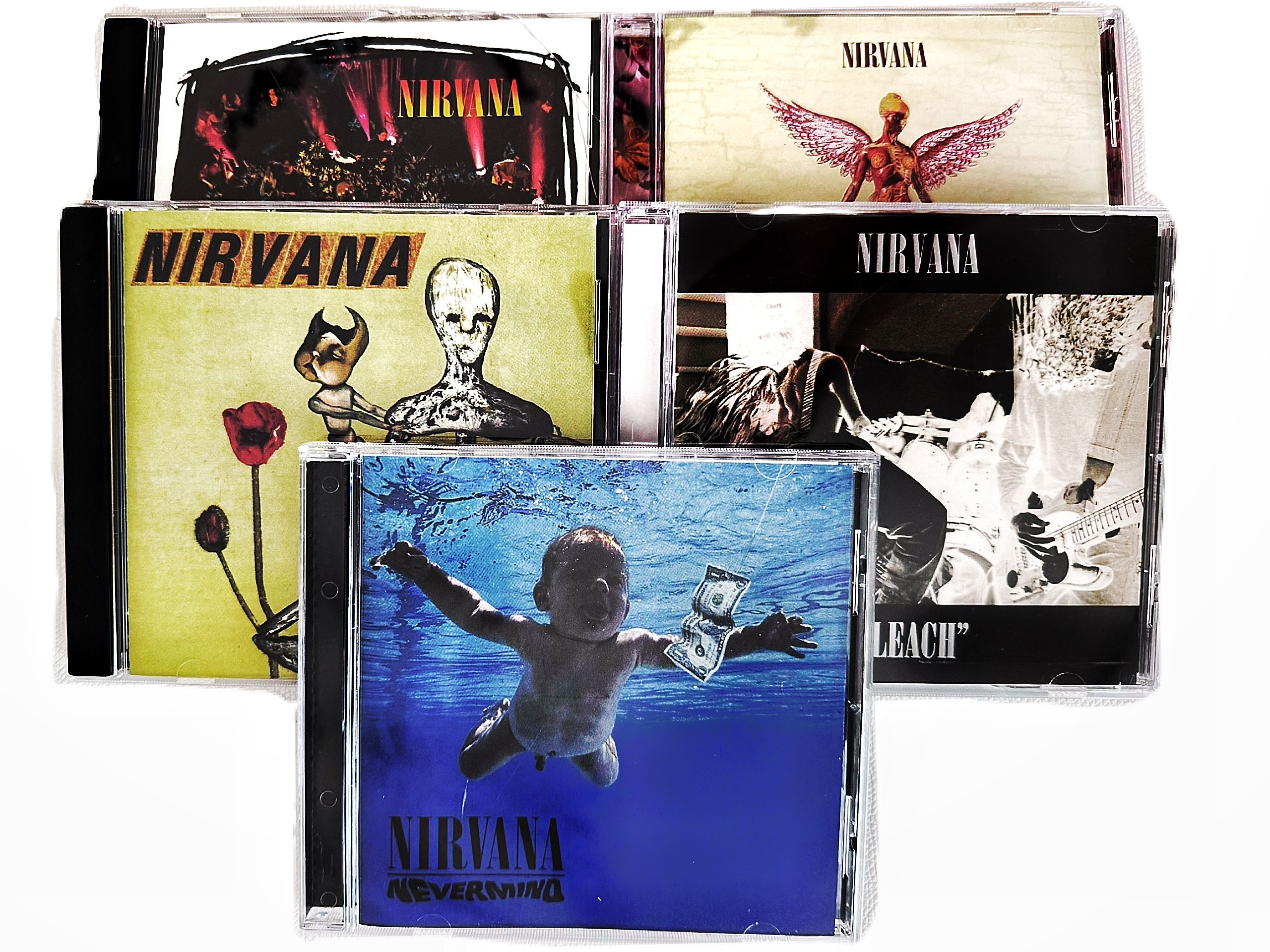 NIRVANA "Albums Collection" (5 CD) Дискография купить на OZON по низкой ...