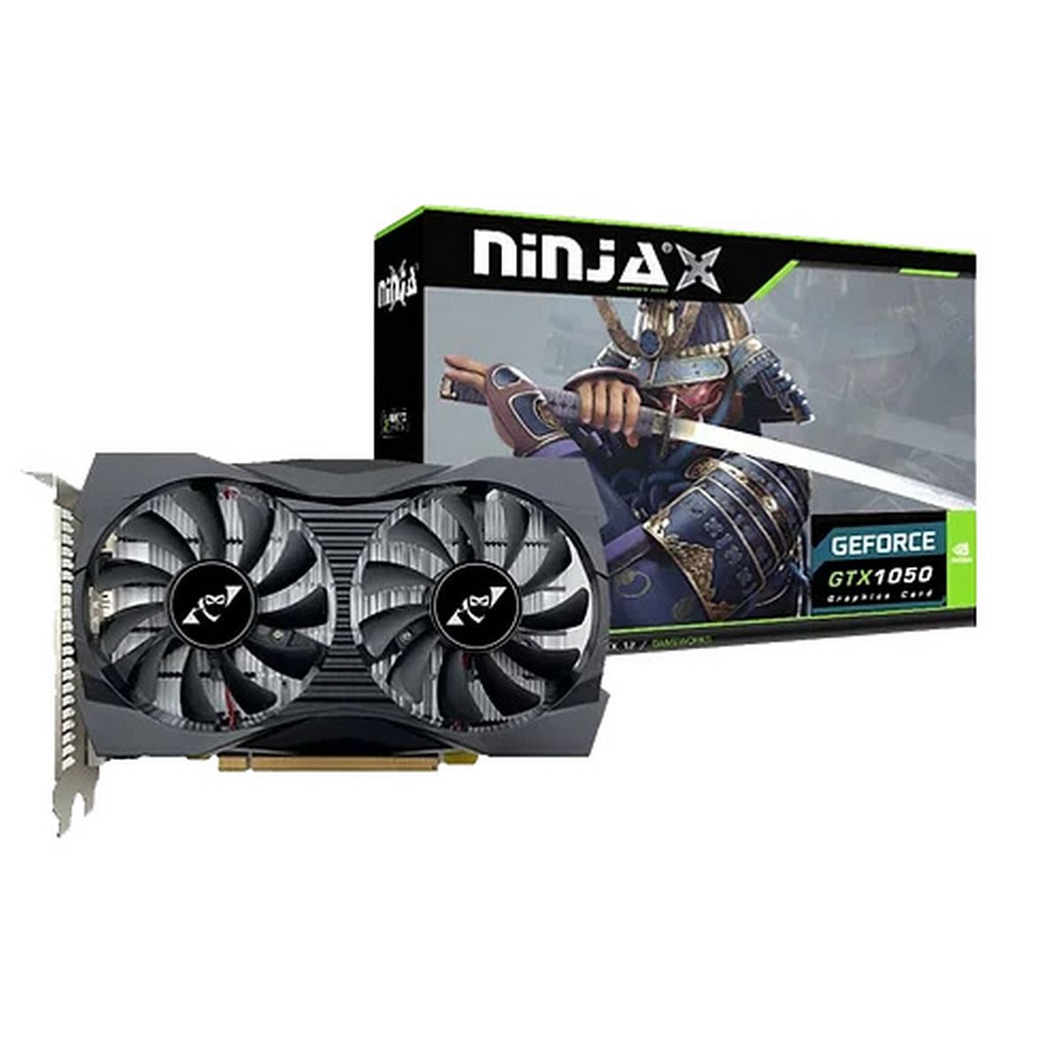 Видеокарта Ninja GeForce GTX 1050, 4 ГБ PCI Express 3.0 DVI, HDMI ...