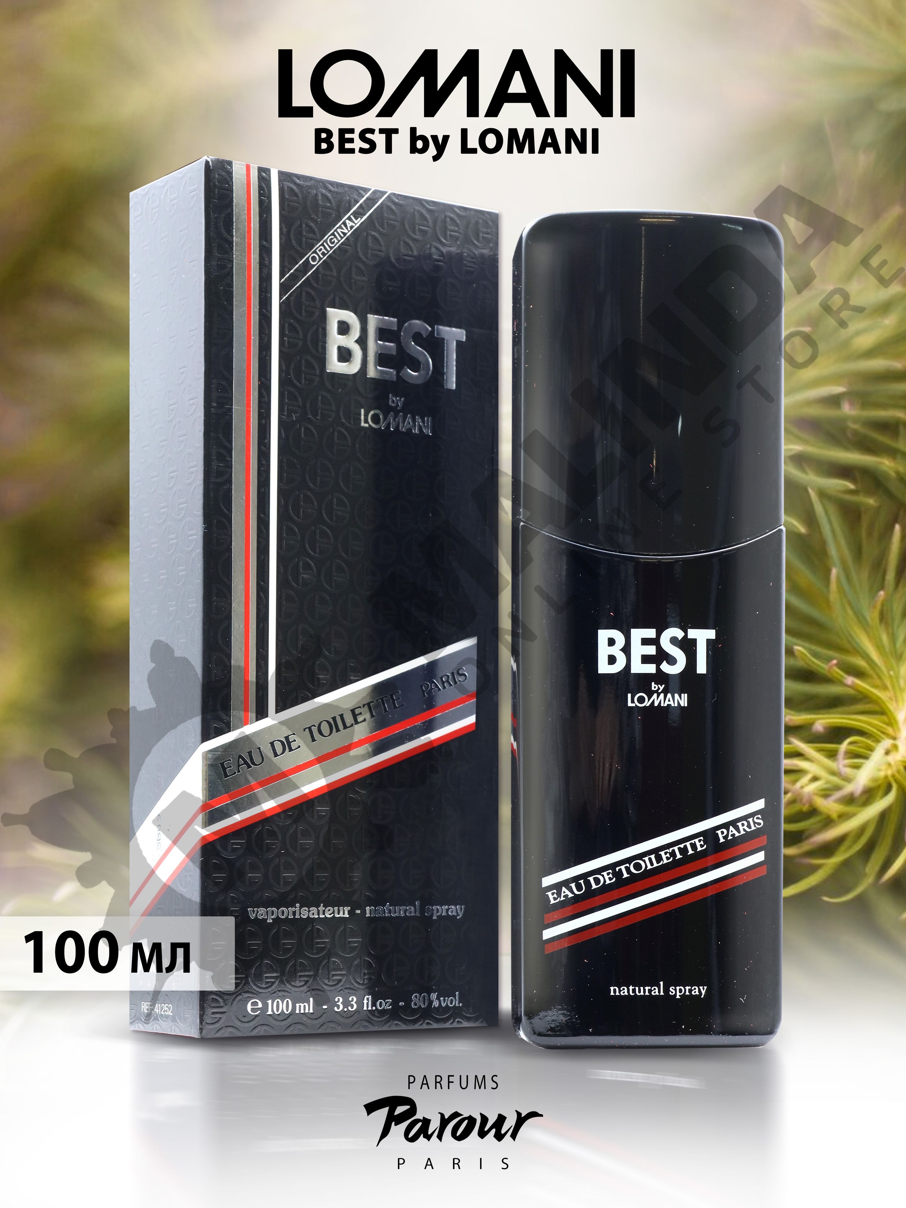 Lomani Best Pour Homme мужская туалетная вода 100 мл Стойкий древесно ...