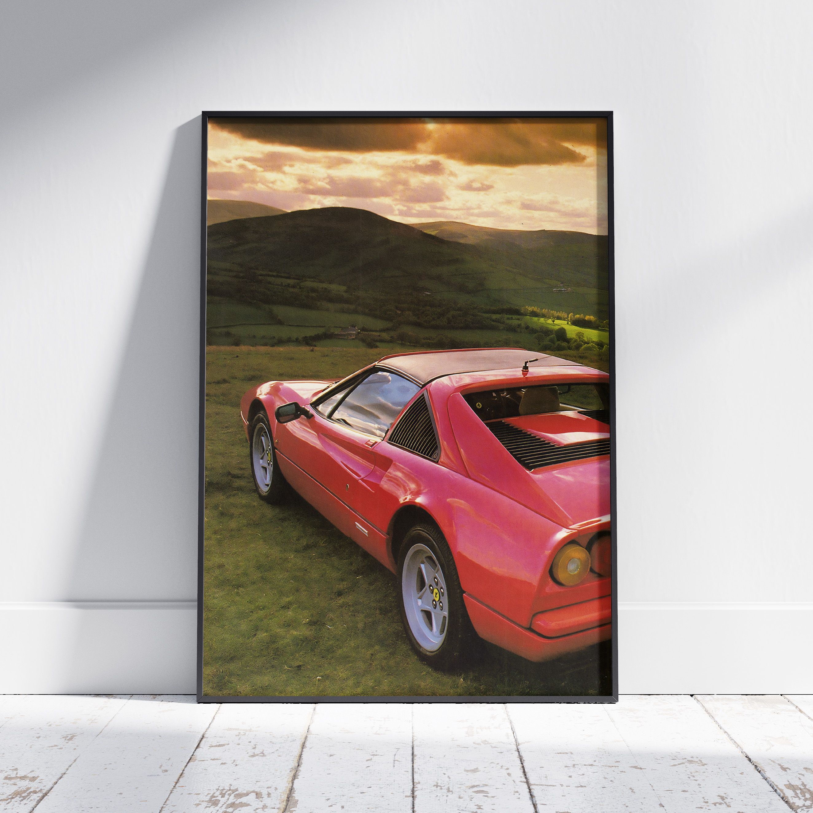 Постер HEAVEN POSTER Люди, Арт Ferrari 308 GTB - GTS 11, 30 21 купить c ...