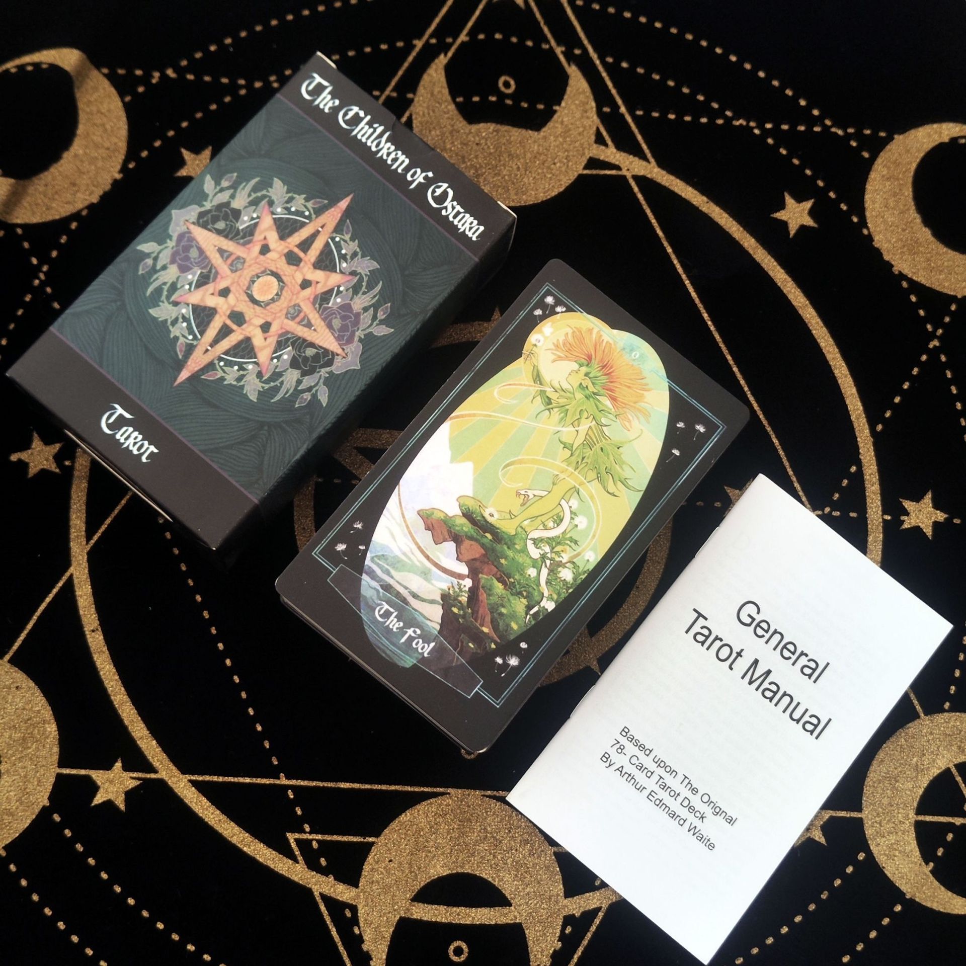 карты таро"Children of Ostara"tarot,12X7CM купить на OZON по низкой ...