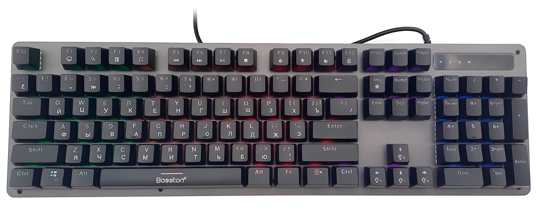 Проводная клавиатура Bosston Wired Mechanical Keyboard MK935 Black ...