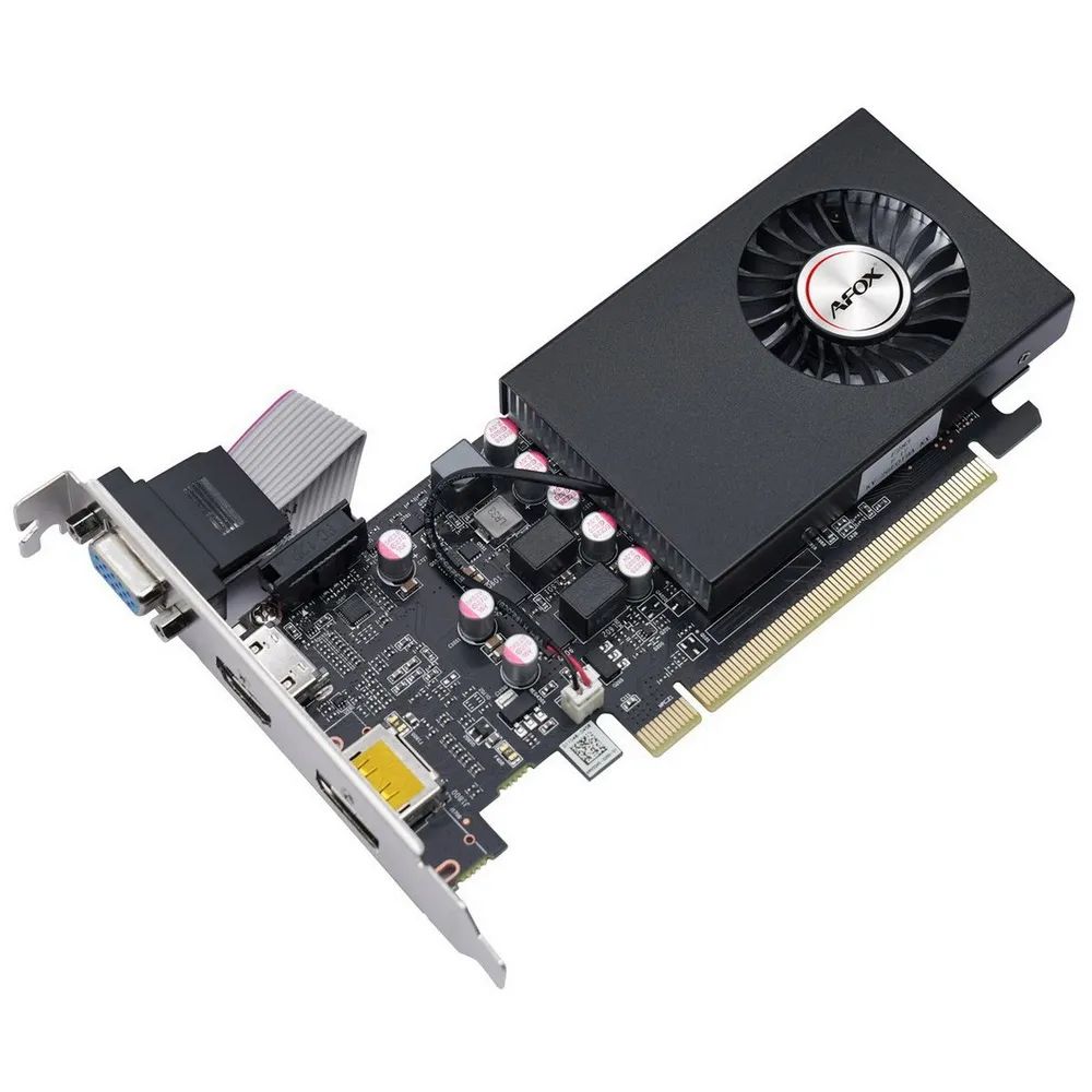 Видеокарта AFOX Radeon RX 550, 4 ГБ PCI Express 3.0 DVI, HDMI AFRX550 ...