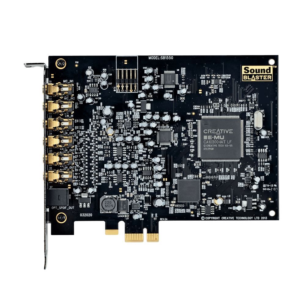 Звуковая карта Creative "Sound Blaster AUDIGY RX", встроенная голосовая ...