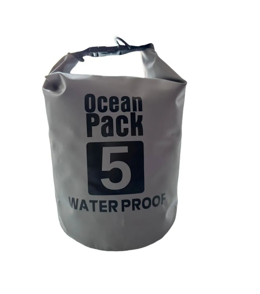 Гермосумка Ocean Pack, 5 литров GREY купить на OZON по низкой цене ...