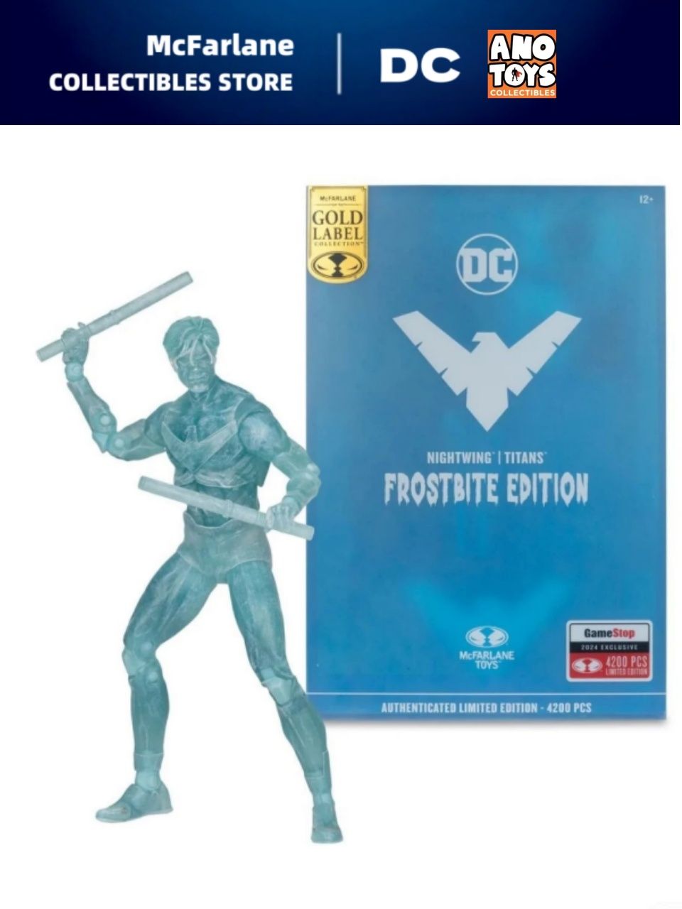 Игрушечные фигурки-украшения DC Mcfarlane Multiverse NIGHTWING Titan ...