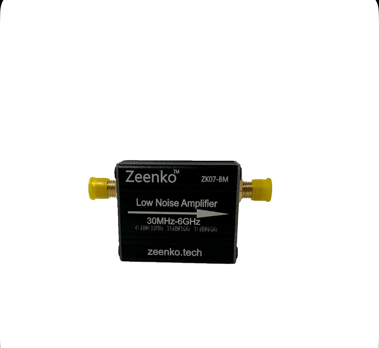 Zeenko ZK07-BM 30MHz-6GHz Малошумящий усилитель, встроенный аккумулятор ...