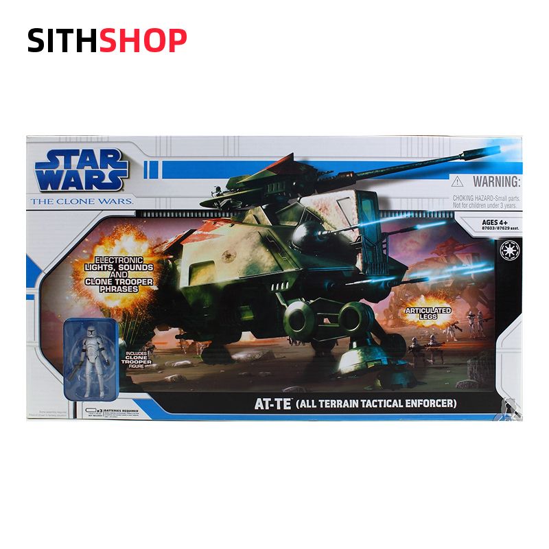 (Opened Box) Фигурка Hasbro Star Wars The Clone Wars AT-TE (All Terrain ...