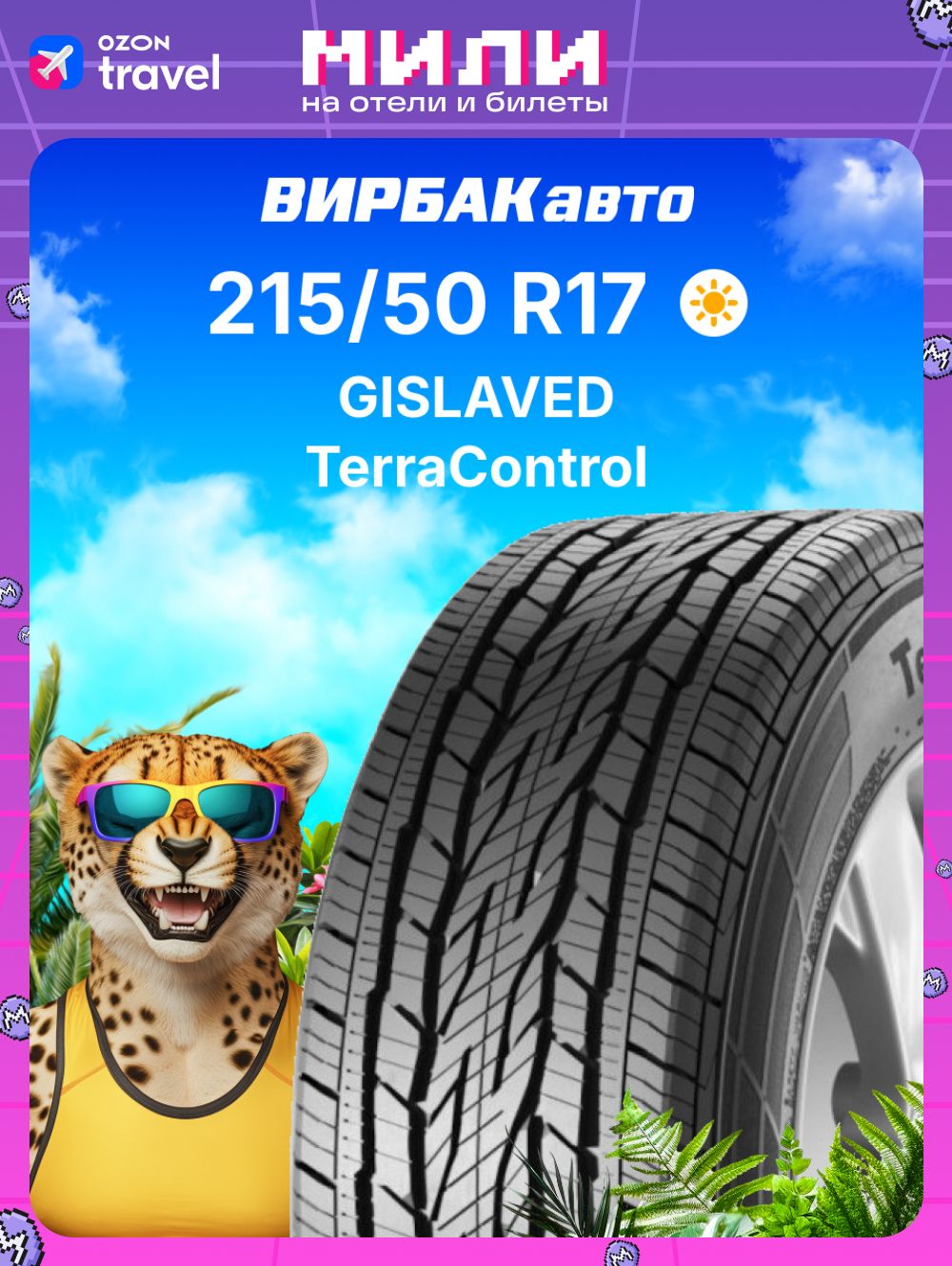 Gislaved TerraControl Шины летние 215/50 R17 91H 03600010000 (1659975039)