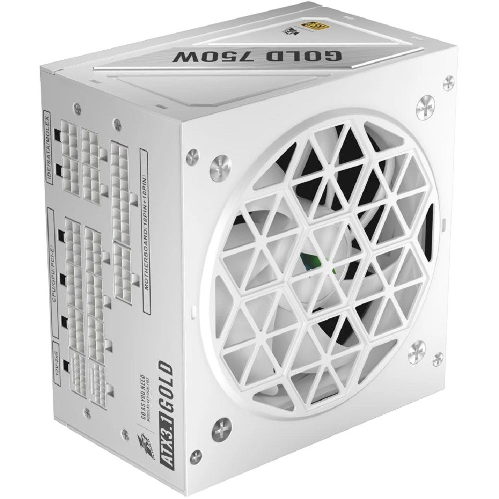 1STPLAYER Блок питания NGDP GOLD 750W White ATX 3.1, APFC, 80 PLUS Gold ...