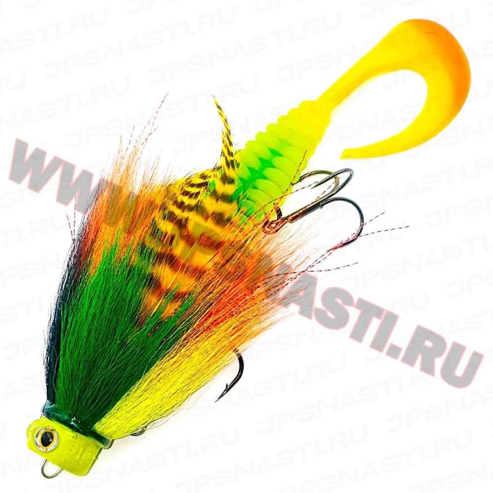Бактейл оснащенный Boroda Baits Bearded Mouse Micro, #313 - Jamaica ...