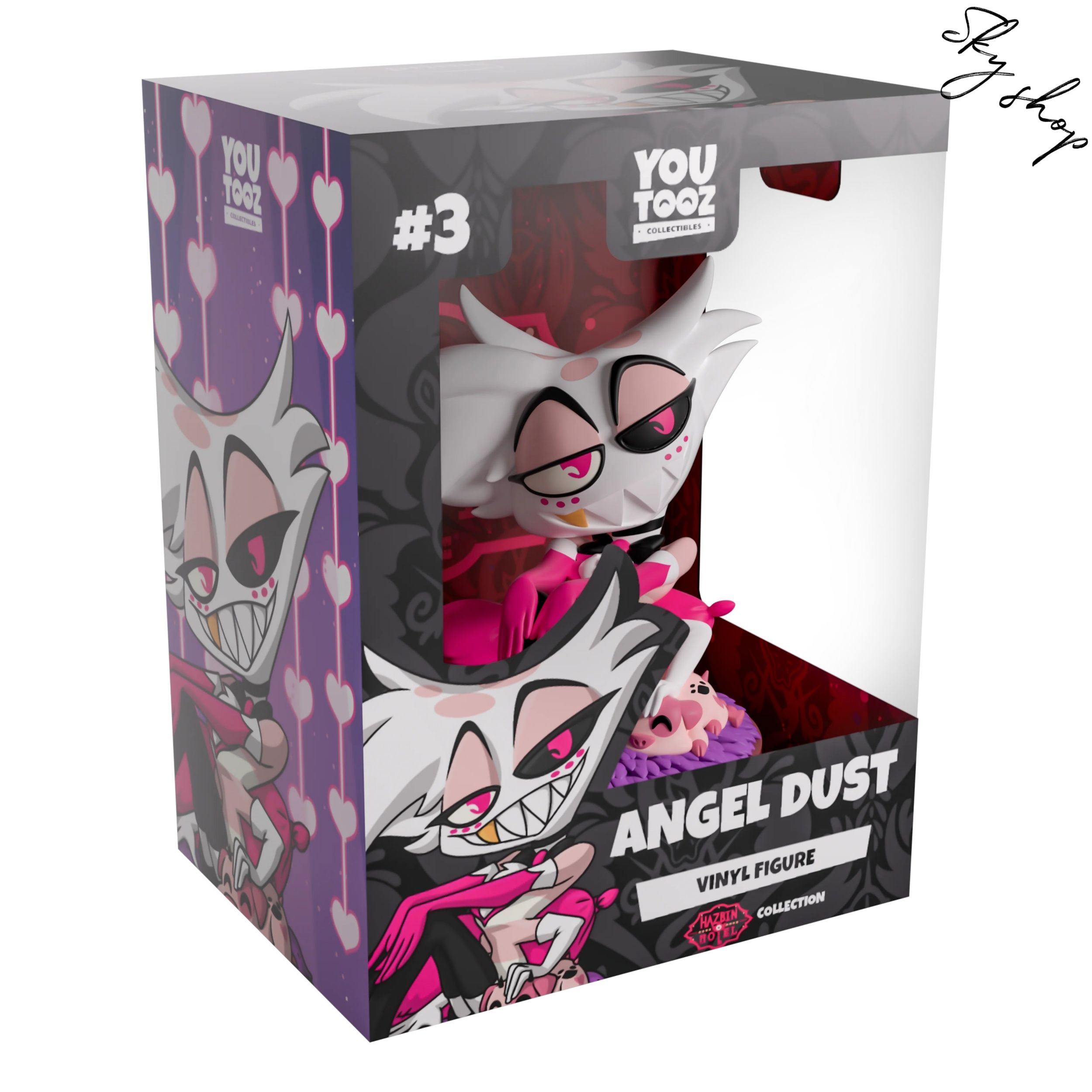 Youtooz фигурка,Hazbin Hotel - Angel Dust,Коллекционные игрушки купить ...