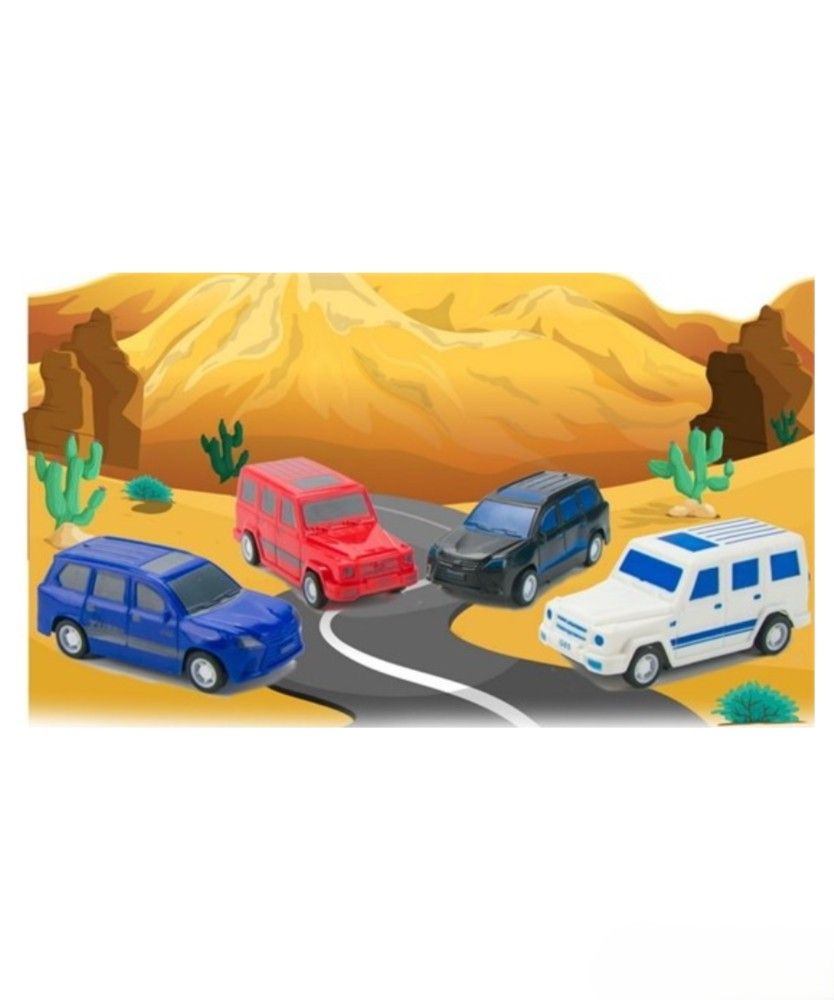 Набор машинок "Lexus LX-570 / Gelandewagen G65", 4 штуки (399-363 ...