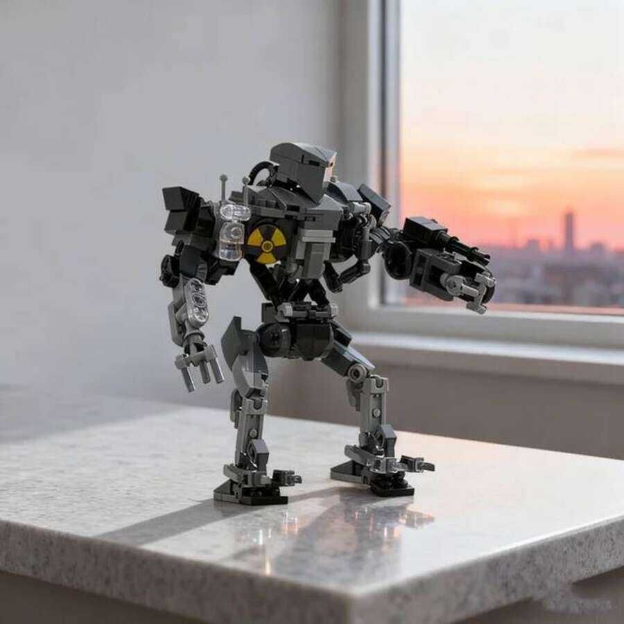 MOC RoboCAIN RoboCop 2 Caine Строительные блоки купить на OZON по ...