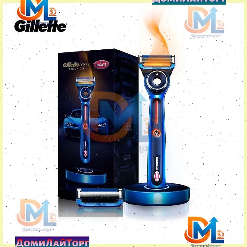 Бритва Gillette с подогревом Bugatti лимитированной серии купить на ...