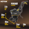 Культиватор бензиновый (мотокультиватор) GMC-90 ST (6,8) Huter купить на OZON по низкой цене ...