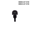 2 kd45-67-510 передний форсунки омывателя ветрового стекла для mazda 36 ...