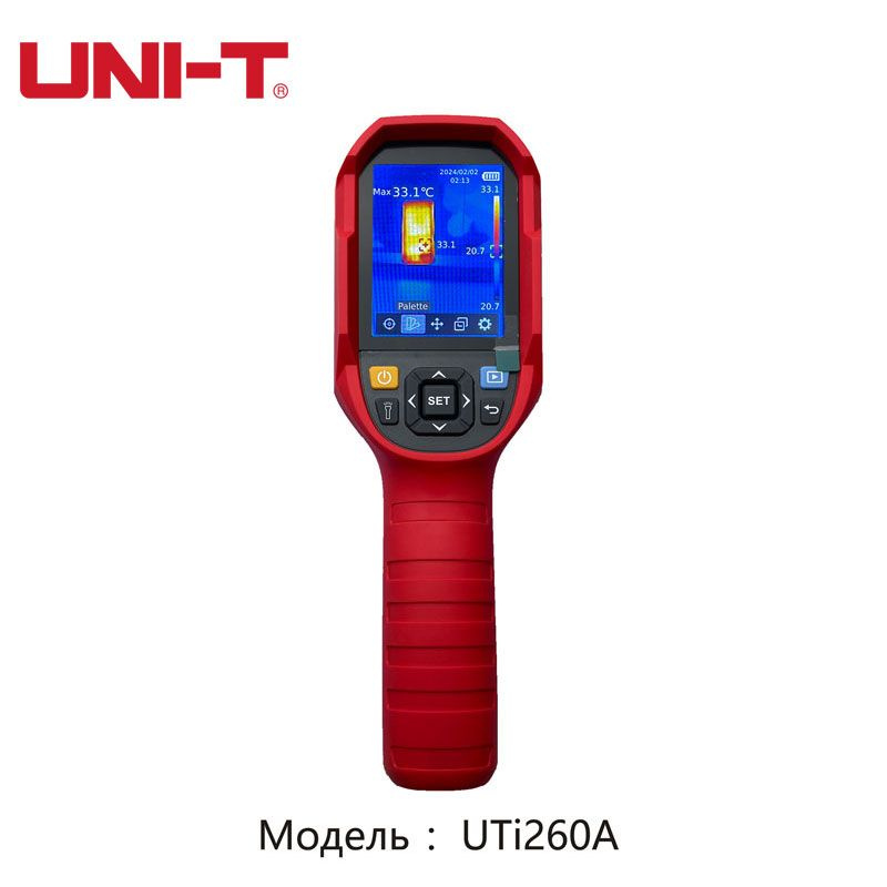 Сканер температуры инфракрасного тепловизора UNI-T Uti260A - купить с ...