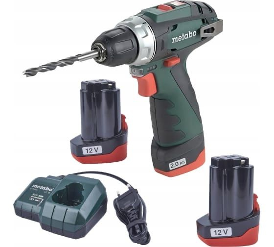 Аккумуляторная дрель-шуруповерт оригинал METABO POWERMAXX BS BASIC 12 V ...