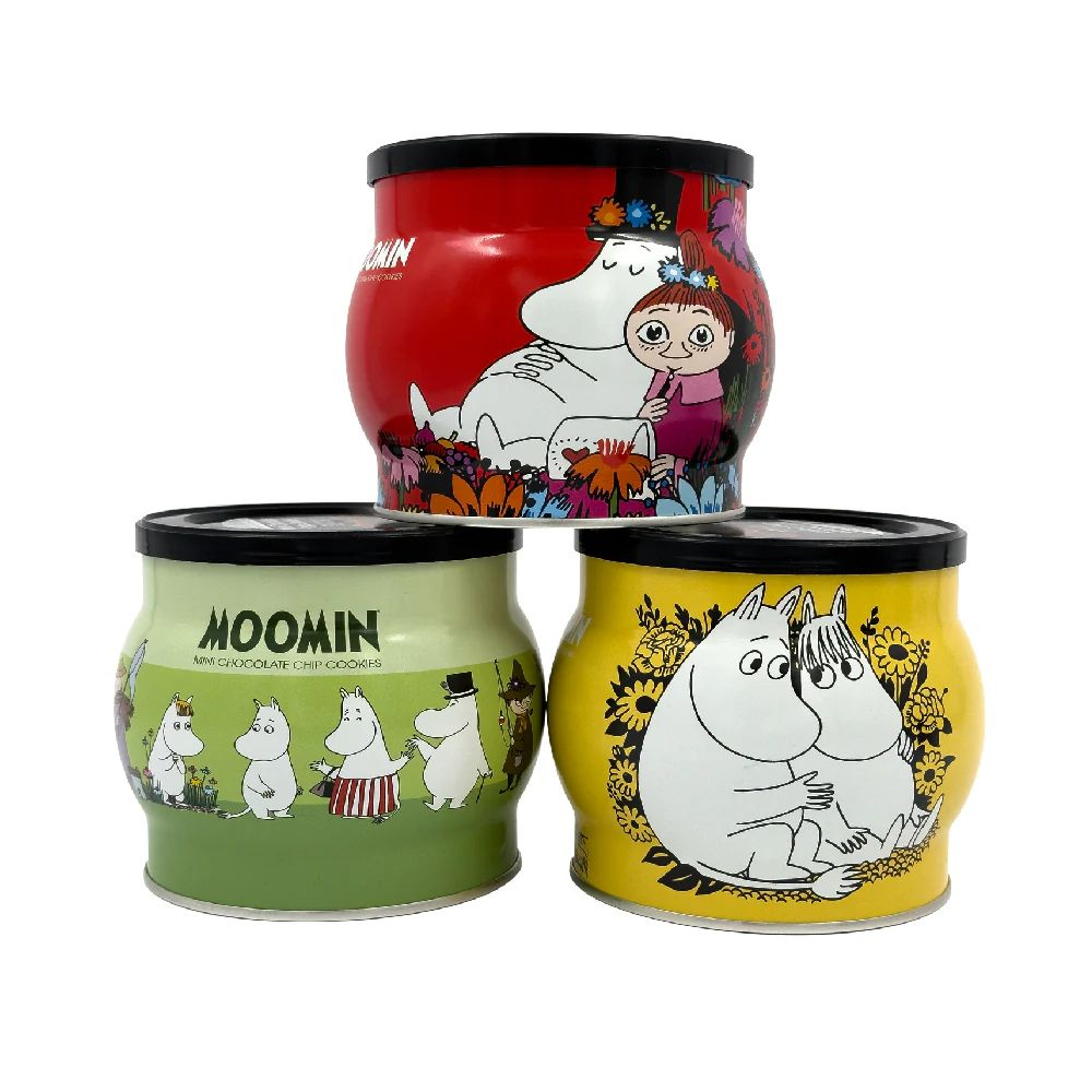 Печенье с шоколадной крошкой Fazer Moomin mini chocolate chip cookies в ...