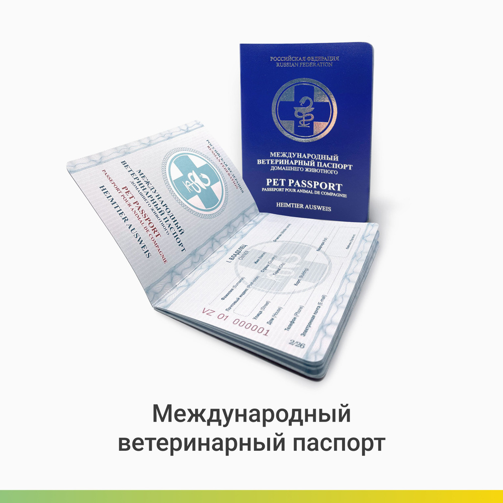 Международный ветеринарный паспорт - купить с доставкой по выгодным ...